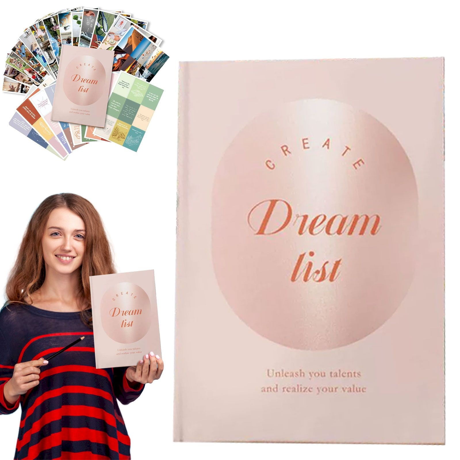 Bcfsvew Board Dream Wall Kit Adult Board and Scrapbook Kit 500 (270 ...