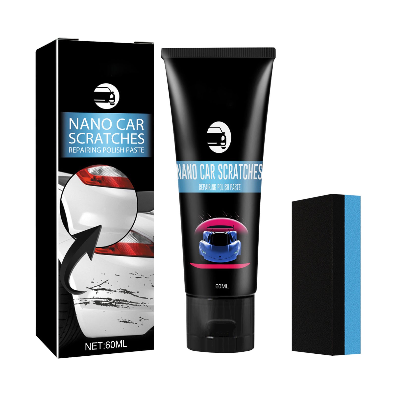 Bcfsvew Clearance! Acime Car Scratch Remover Long Lasting Paste ...