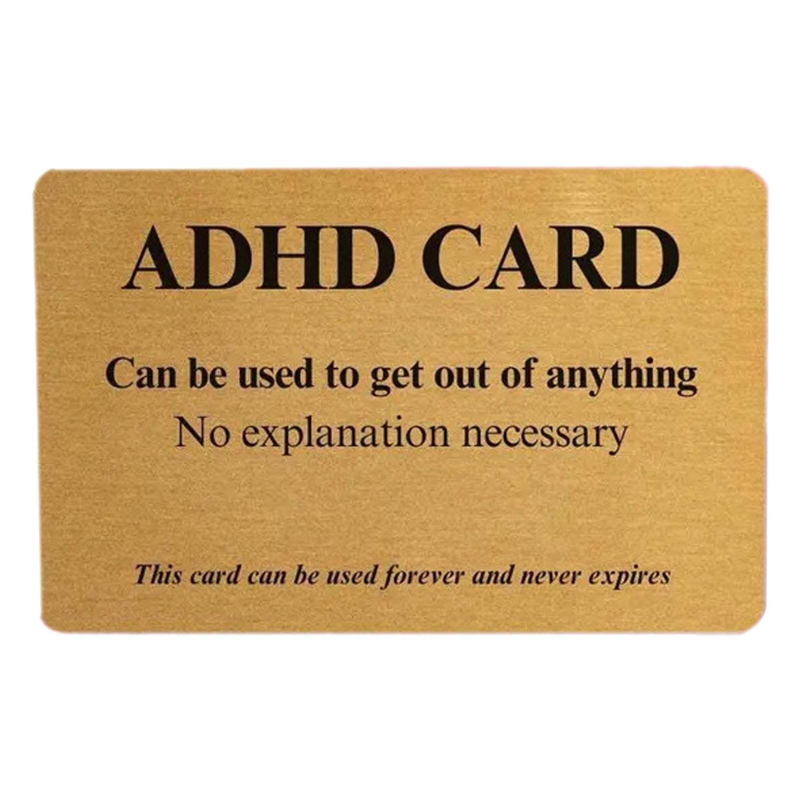 Bcfsvew Dark Humor Identity Cards Hilarious ID Badges for Parties Prank ...