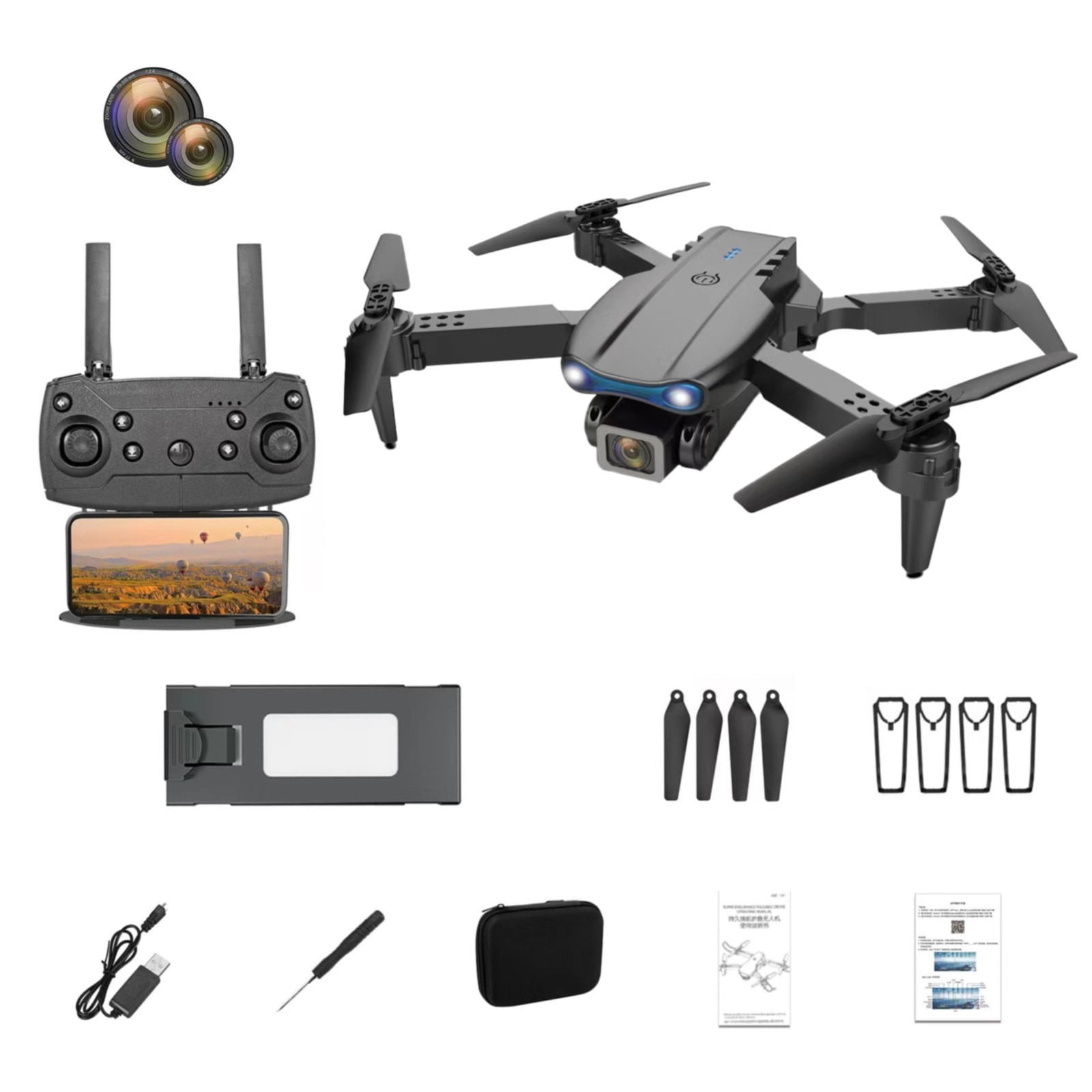 Bcfsvew Drone Latest Drone With Camera Drone With Auto Foldable ...