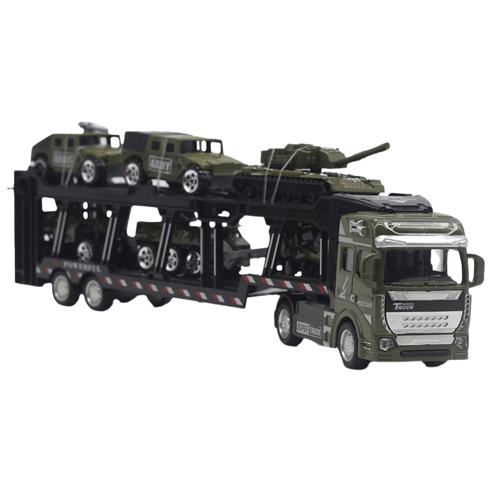 Bcfsvew Model with 6 Mini Tanks Model 1:48 Scale Diecast Alloy ...