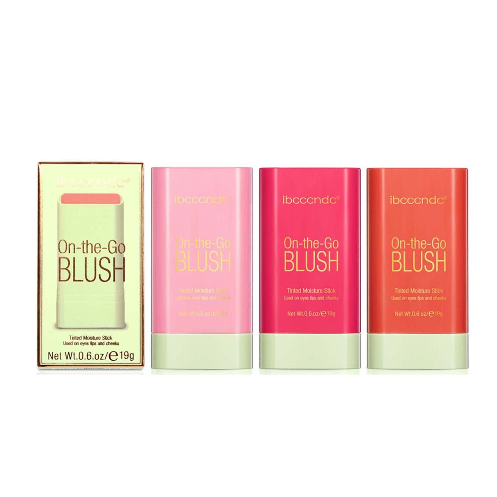 Bcfsvew Multi Use Makeup Stick Solid Moisturizer Stick Shadow Lips and ...