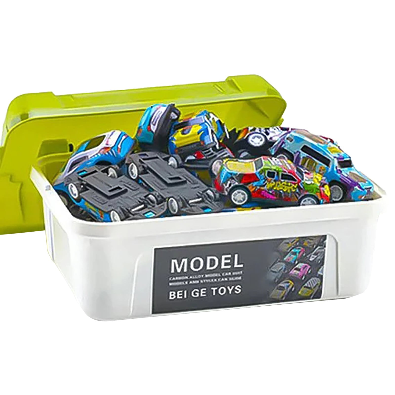 Bcfsvew Random Color Mini Car Toy Mini Car with Colorful Desigen ...