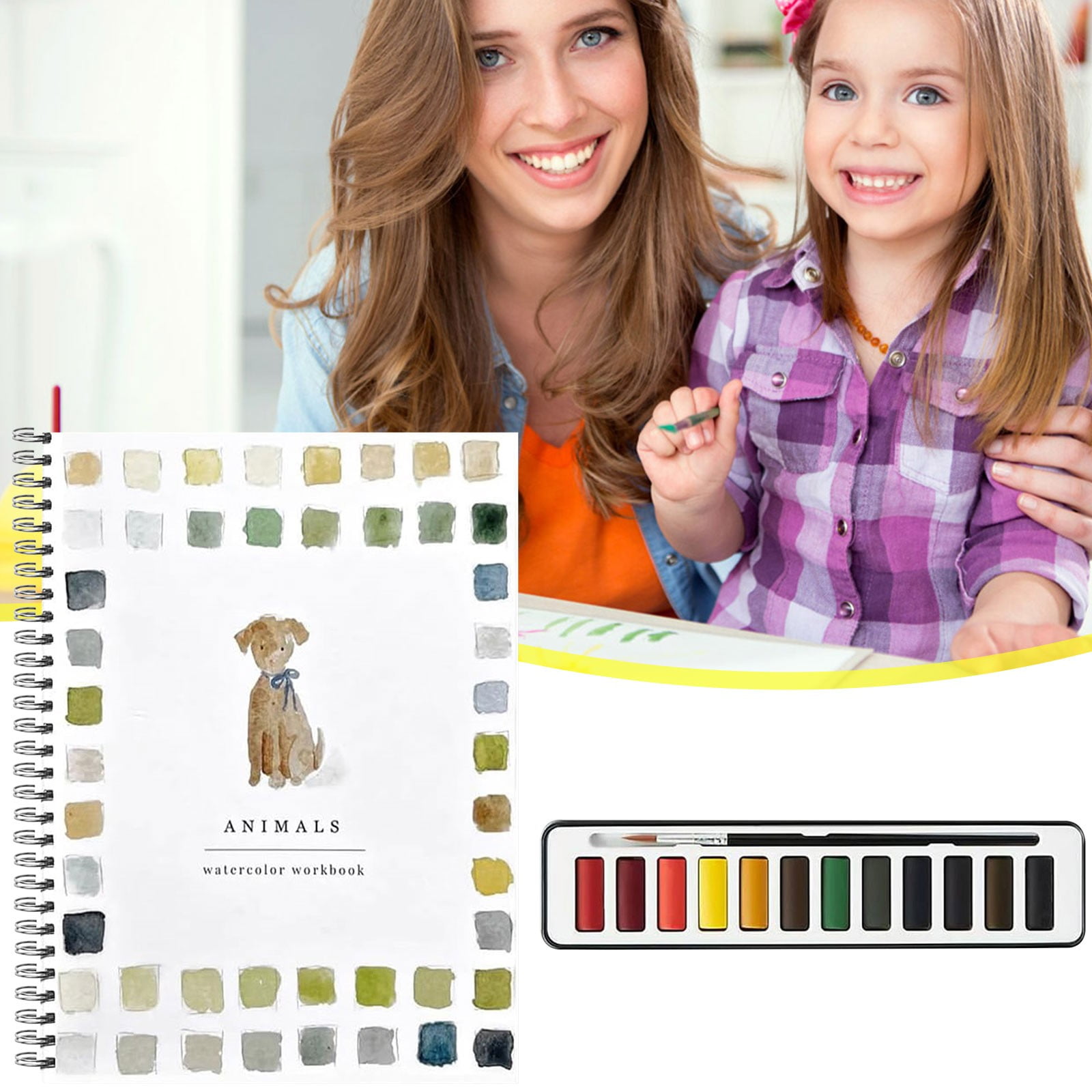 Bcfsvew Watercolor Workbooks Beginner Friendly Birds Watercolor ...