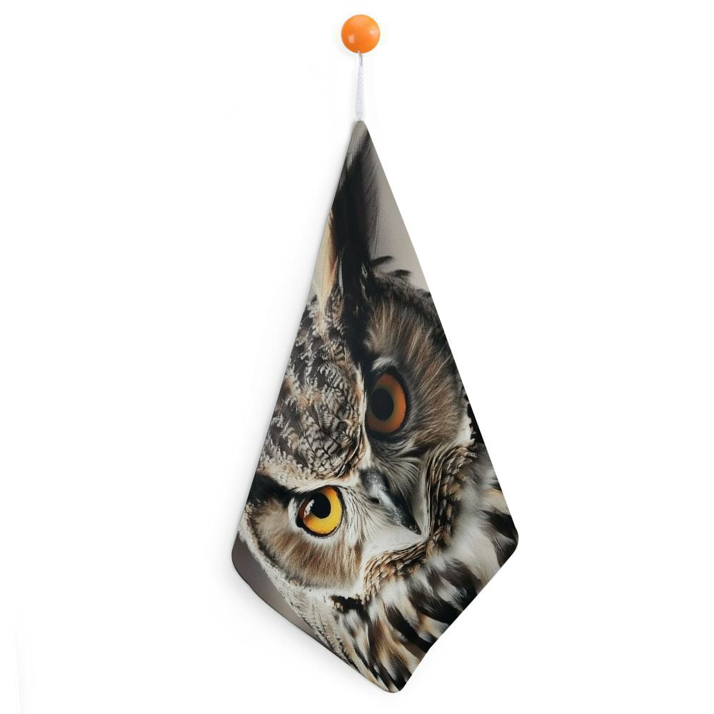 Bciig Owl Reusable Hand Towels Ultra-fine Fiber Quick Dry Kitchen ...