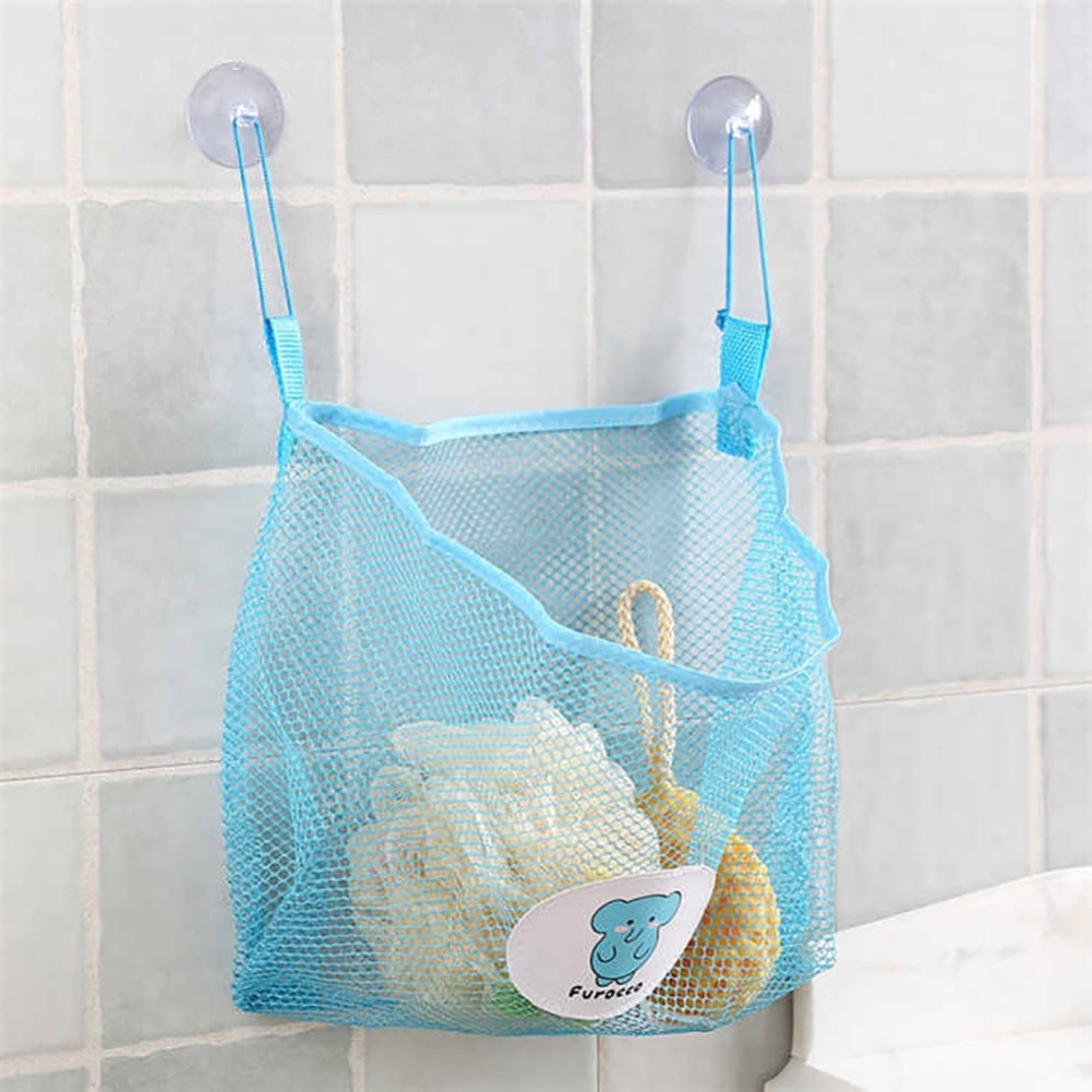 Bcloud Bathroom Organizer Net Baby Bath Time Tidy Storage Toy Suction ...