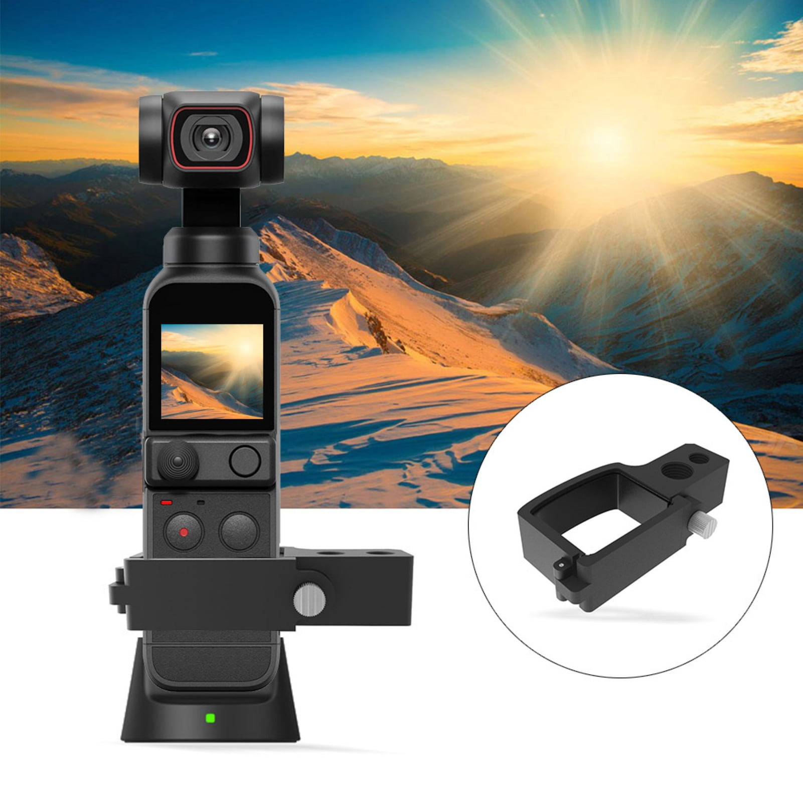 Bcloud Clip Mount Stand with Expansion Bracket Camera Stabilizer for ...