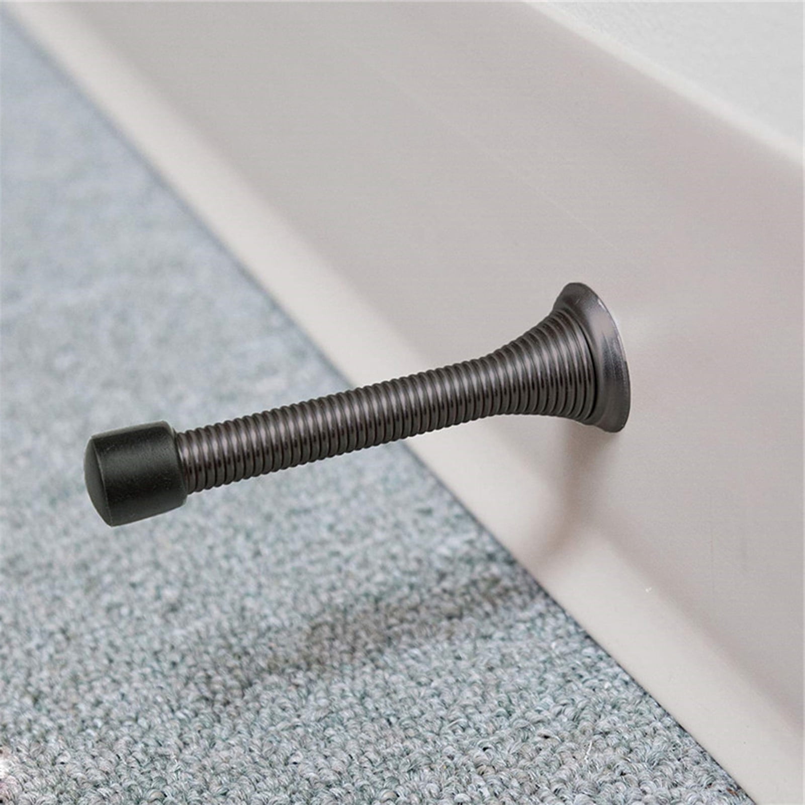 Bcloud Spring Door Stops Heavy Duty Wear-resistant Flexible Wall Low ...