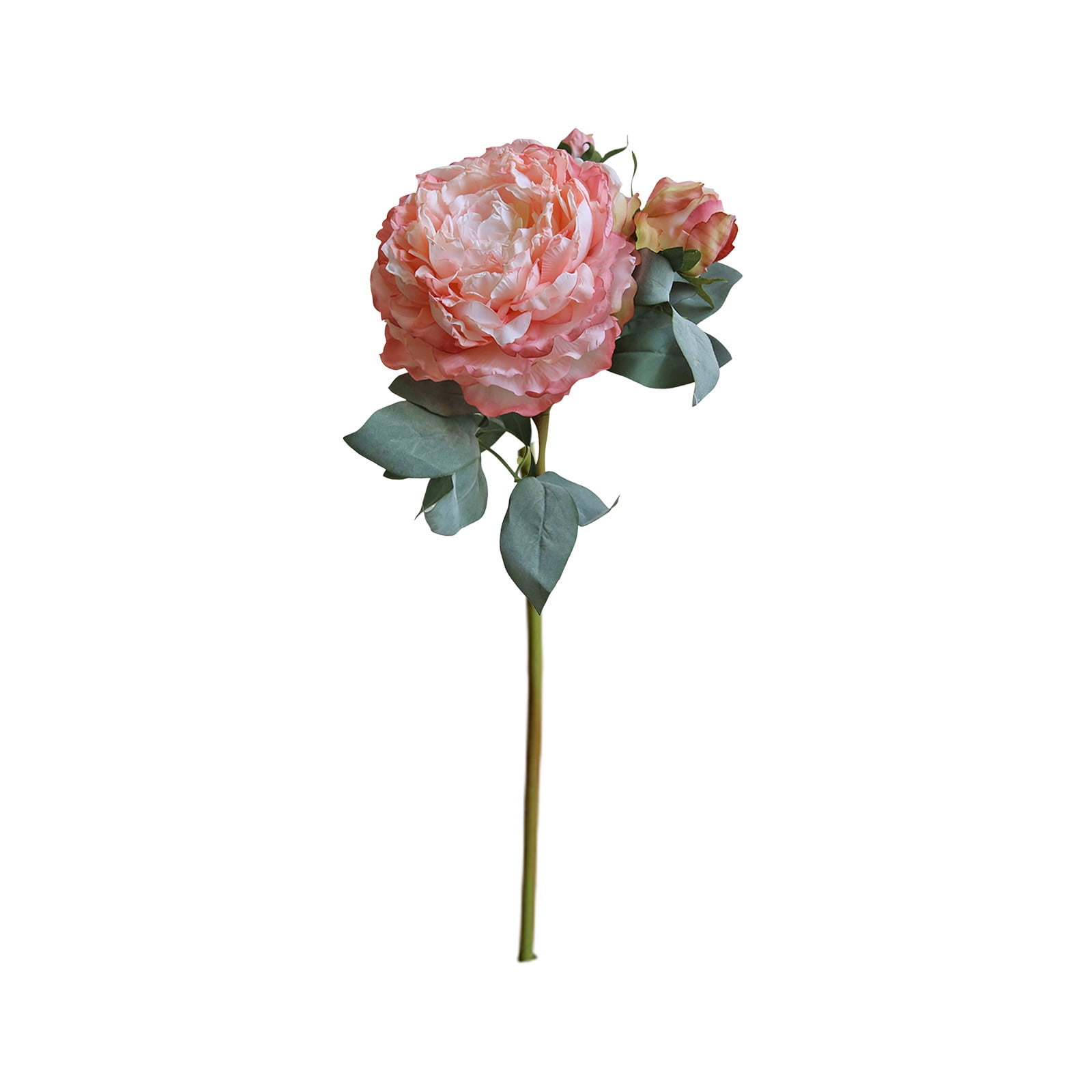 Bcylexb 21.7" Artificial Peony Flowers, Fake Flowers Arrangement for ...