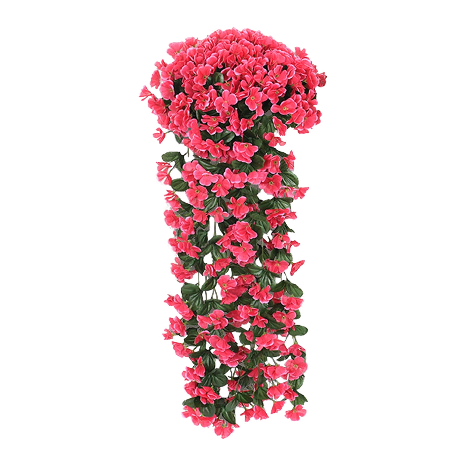 Bcylexb Artificial Flowers for Outdoor Violet Hanging Flowers ...