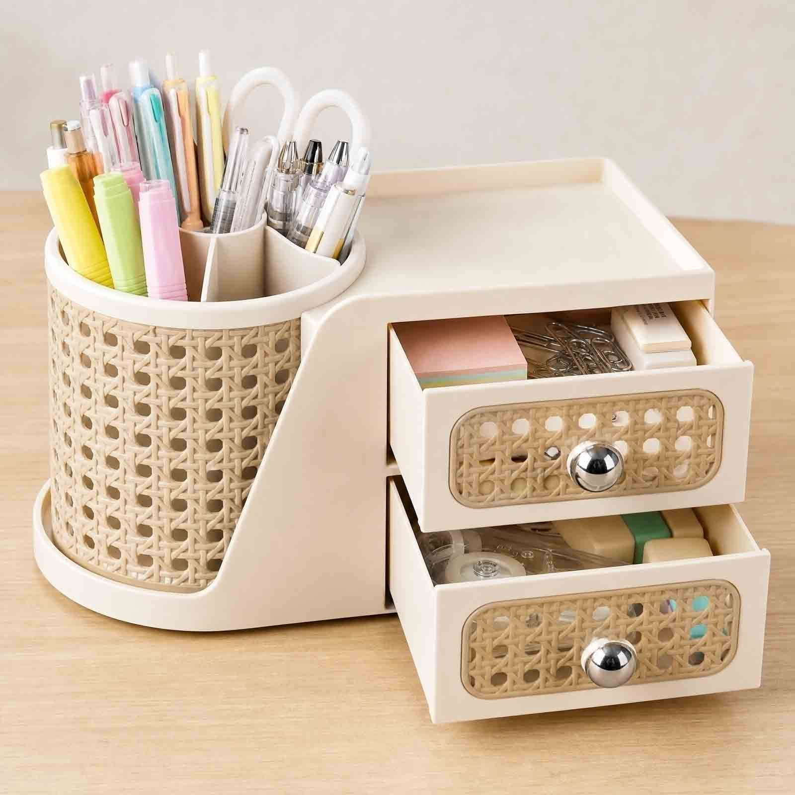 Bcylexb Rotatable Makeup Pen Brush Holder Organizer, Vertical Strip ...