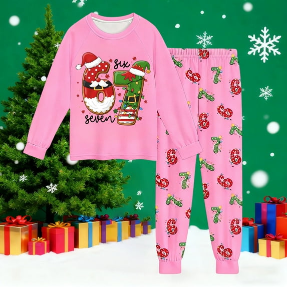 BdTemWBs Boys Girls Sets 2 Piece Funny 67 Meme Matching Sets Long ...