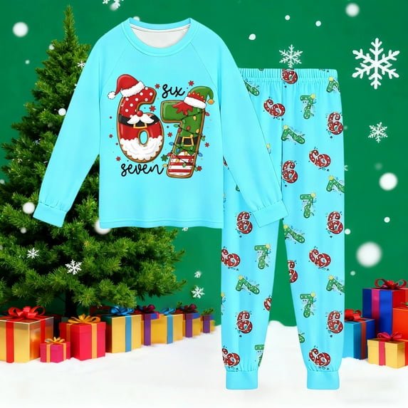 BdTemWBs Boys Girls Sets 2 Piece Funny 67 Meme Matching Sets Long ...
