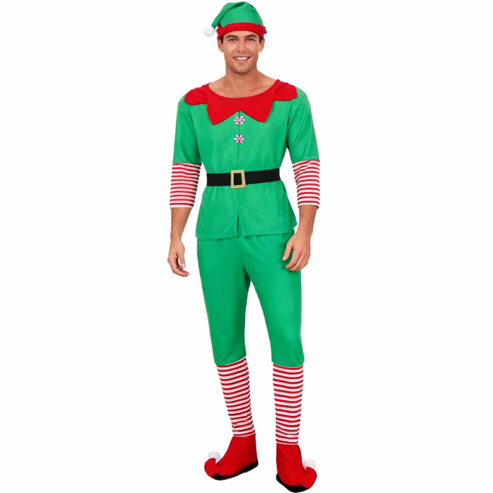 BdTemWBs Elf Co_stume Full Set for Men Women, Adult Sized 3Pcs ...