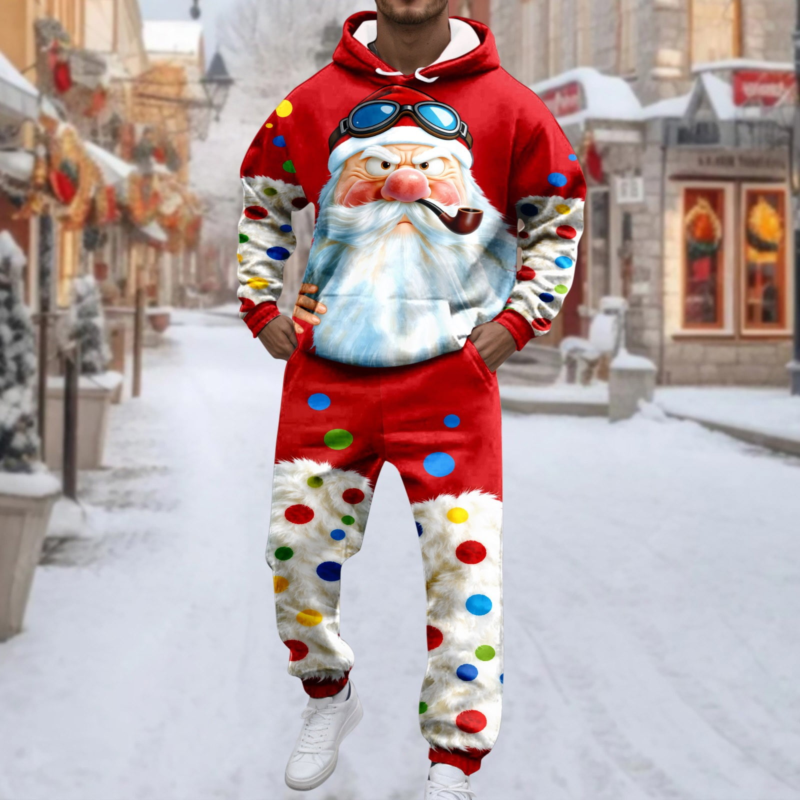 BdTemWBs Mens Sweatsuits Track Suits 2 Piece Set Hoodie and Sweatpants ...
