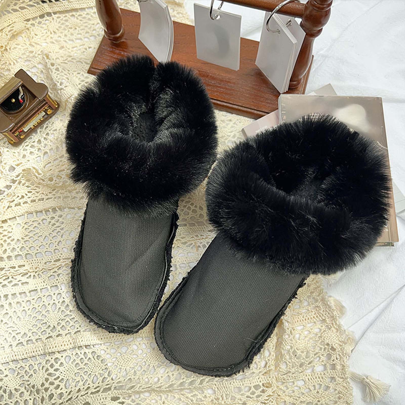 BdTemWBs Winter Clogs Liner Plush Winter Clog Shoes Lining - on Clog ...