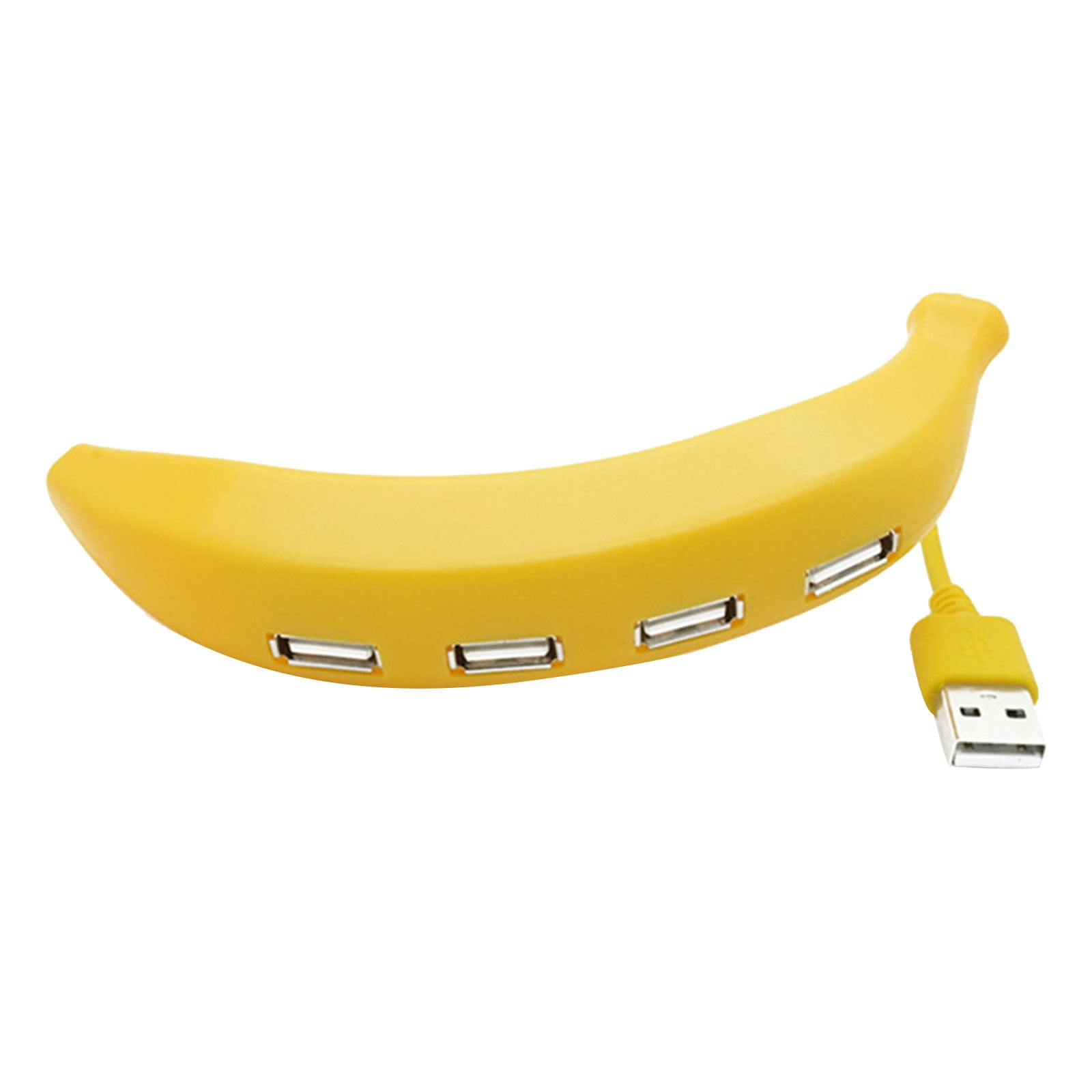 Bdday 4-Port USB Splitter 1 In 4 Mini Banana Hub - Walmart.com