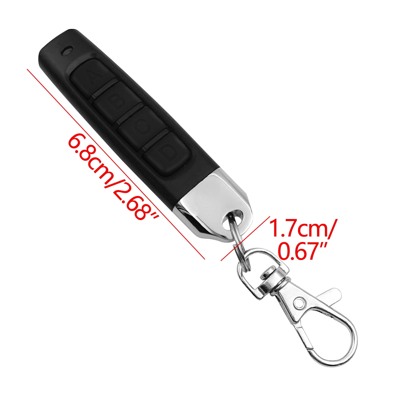 Bdday 433 Copy Remote Control Pinky Copy Clone Key Garage Door Key 4-in ...
