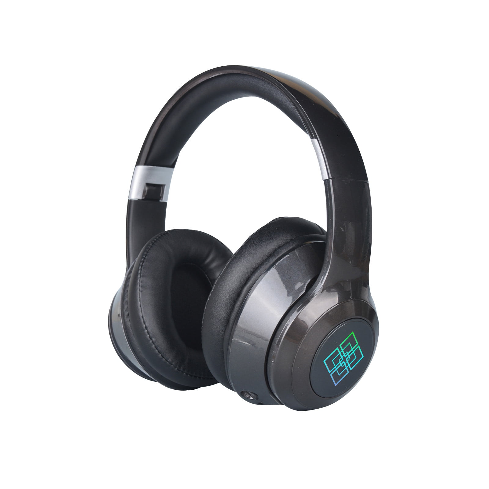 Bdday 5.0 Headband Bluetooth Headset Luminous Retractable Folding HiFi ...