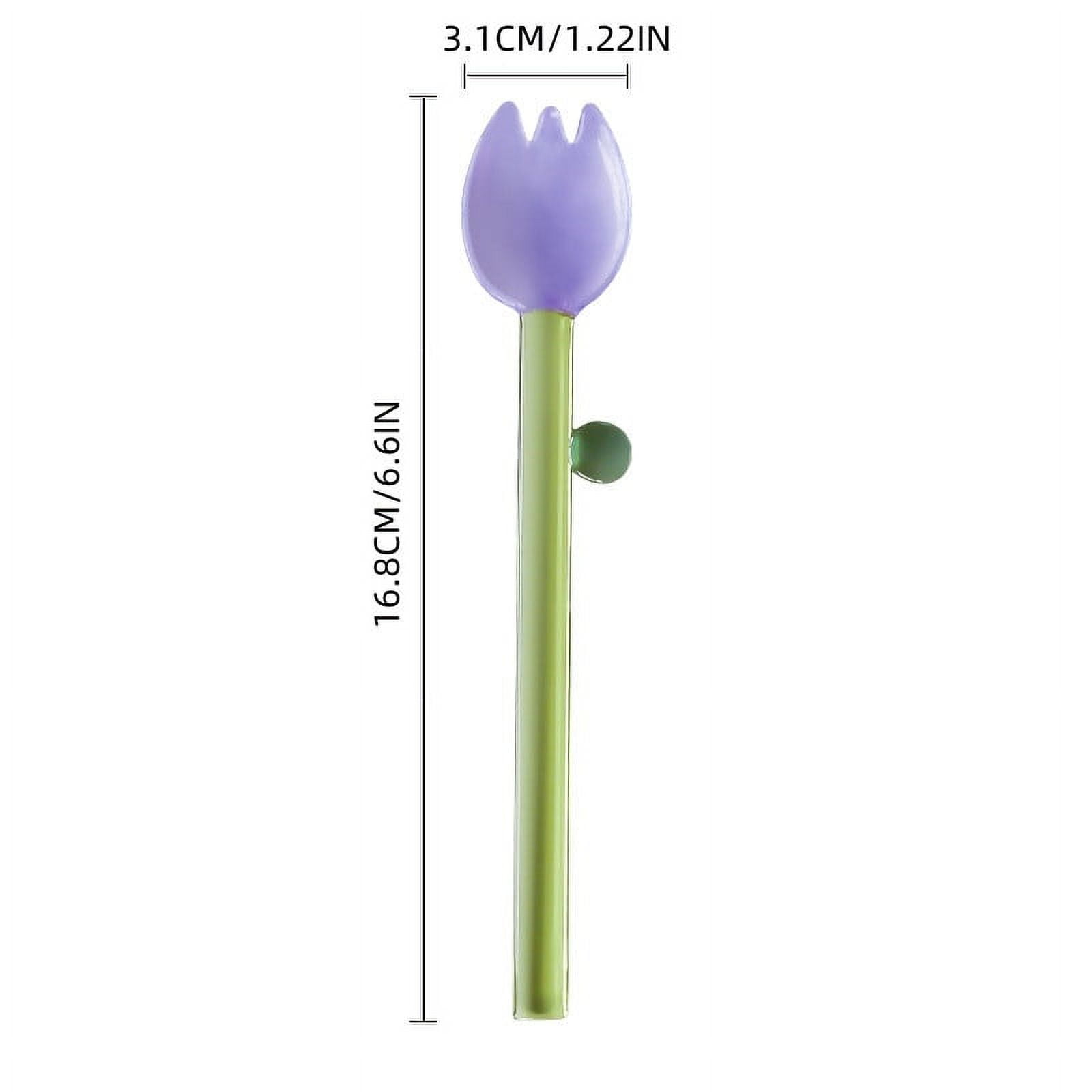 Bdday Baby Spoons Colorful Sun Flower Scoop Ice Cream Scoop Dessert ...