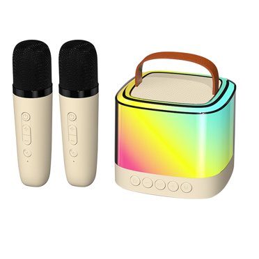 EARISE T12 Kid's Karaoke Machine with Toddler Toy Microphone, Wireless ...