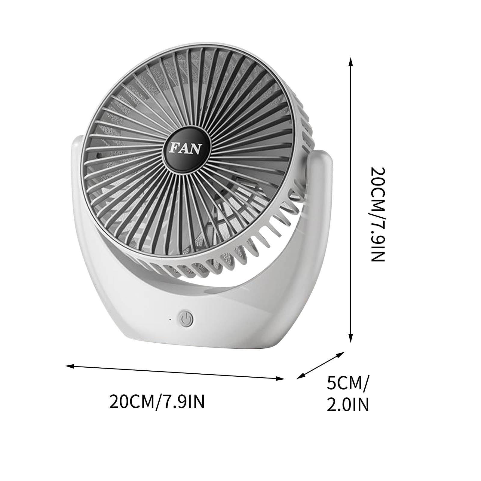 Bdday Car Fans New Circulating Fan Desktop with High Wind Power and ...