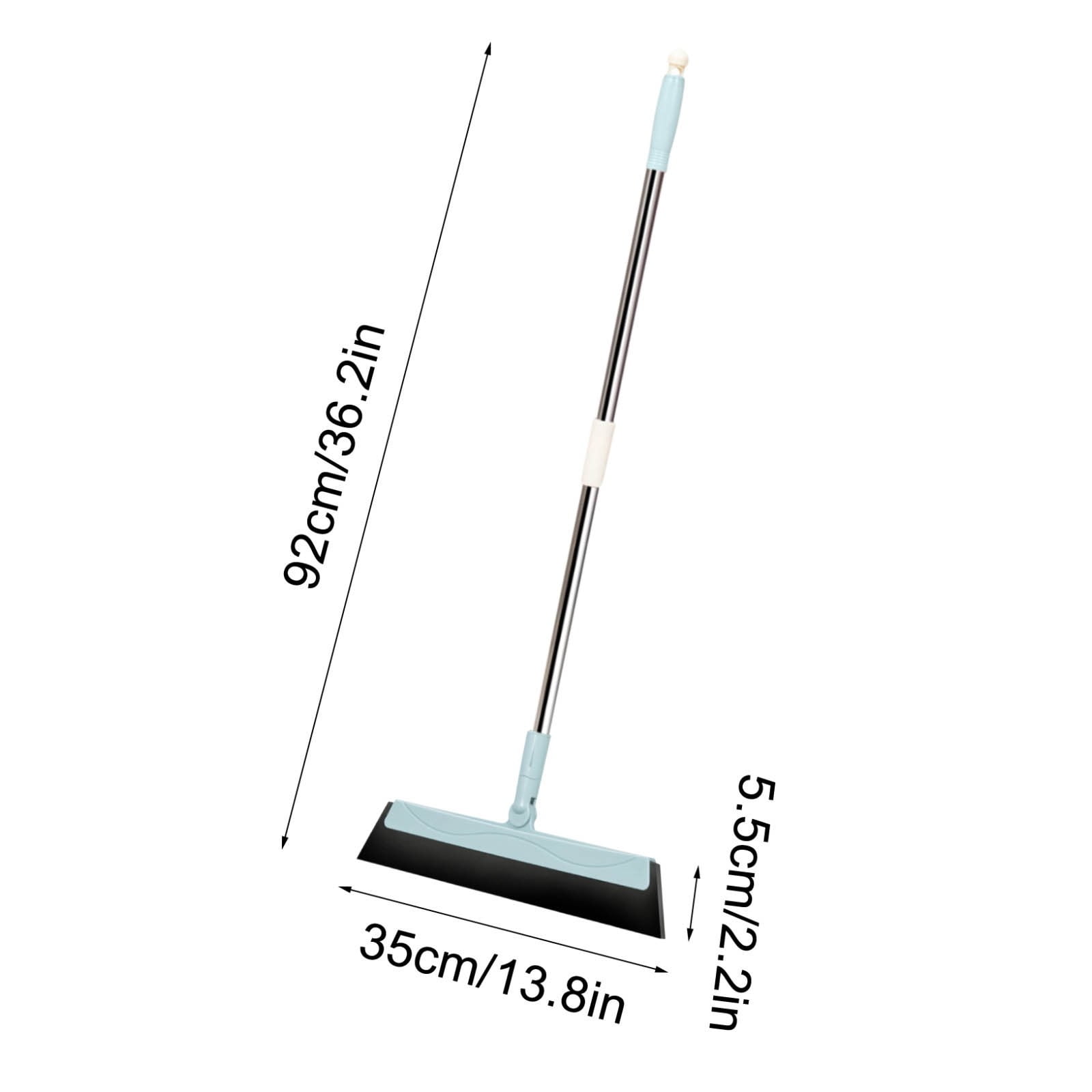 Bdday Carpet Broom Multi-Purpose Bathroom Wiper Sweeping Ash Non-Stick ...