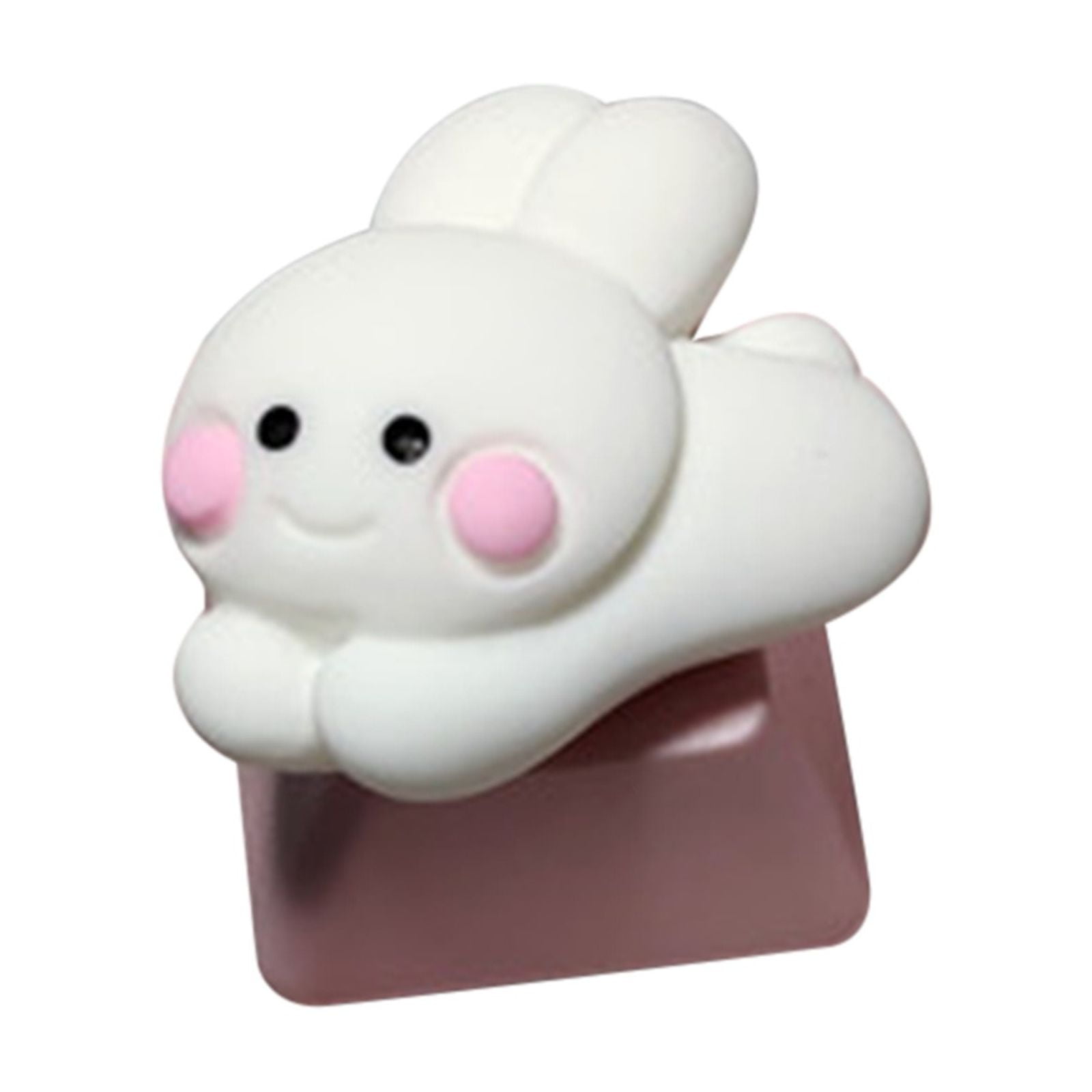 Rbaofujie Vintage Decor Cute Cats Paw Bunny Circular Low Shaft Keycap ...