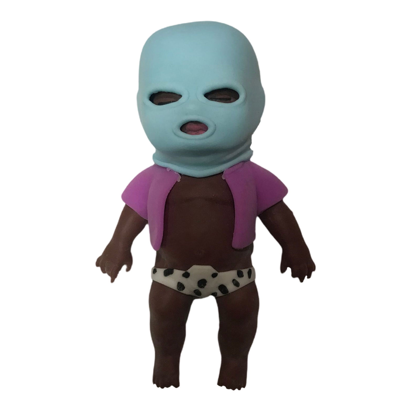 Bdday Coffee Table Decor Masked Doll Desktop Decompression Toy Masked ...