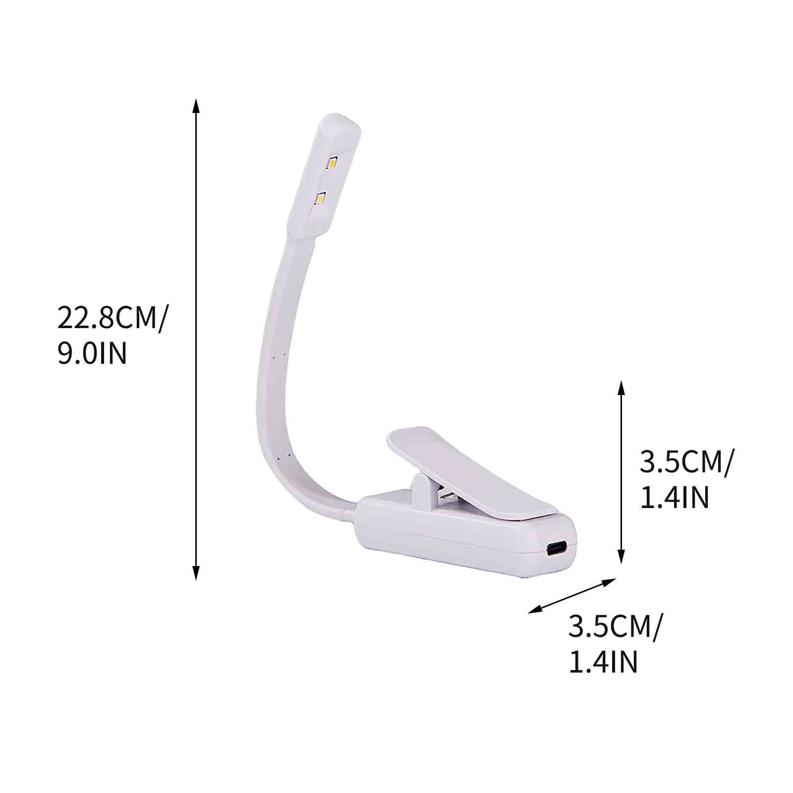 Bdday Cute Desk Lamp Rechargeable Book Reading Light Led Book Light Can ...