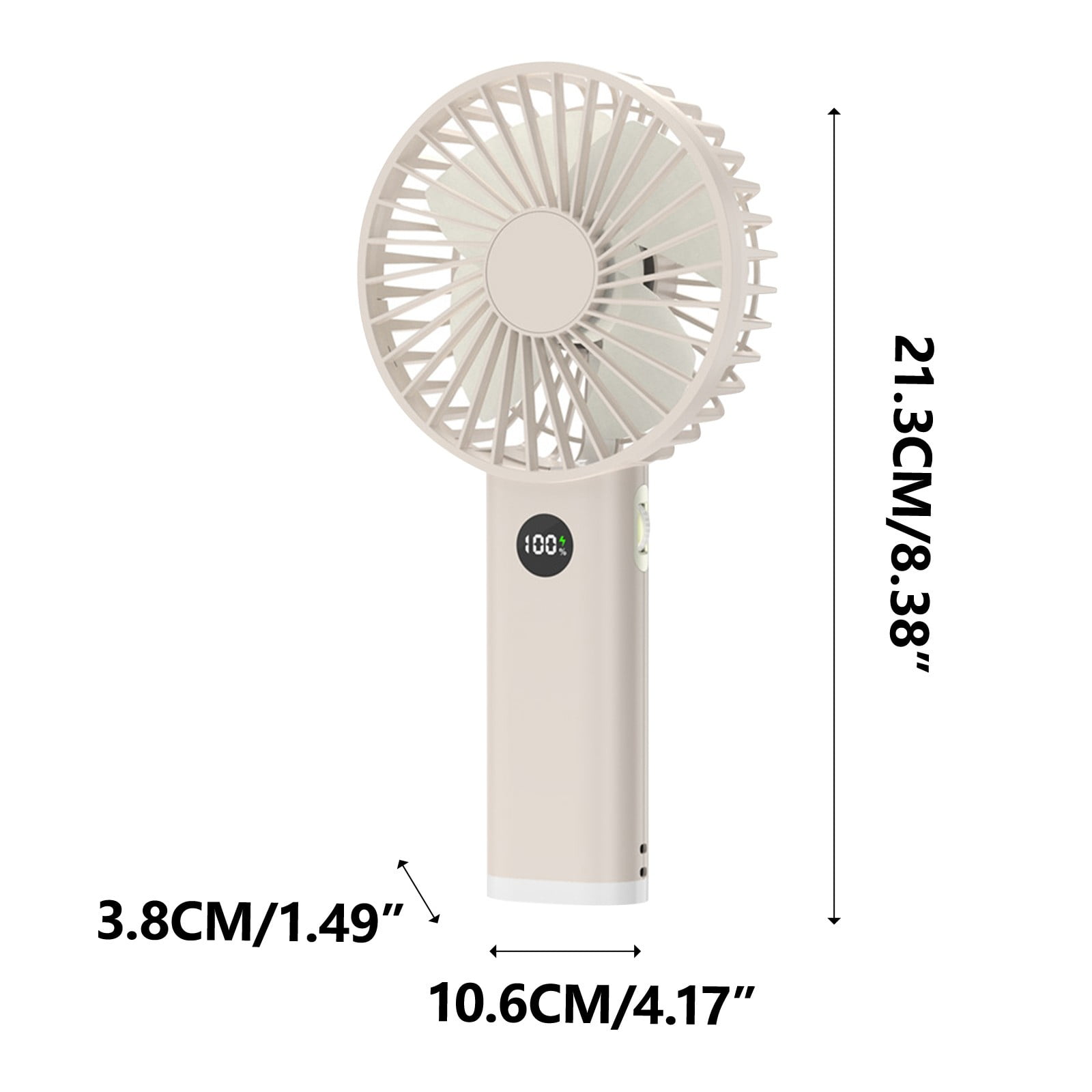 Bdday Desk Fans Small Quiet 2024 New Handheld Fan Usb Outdoor Night ...
