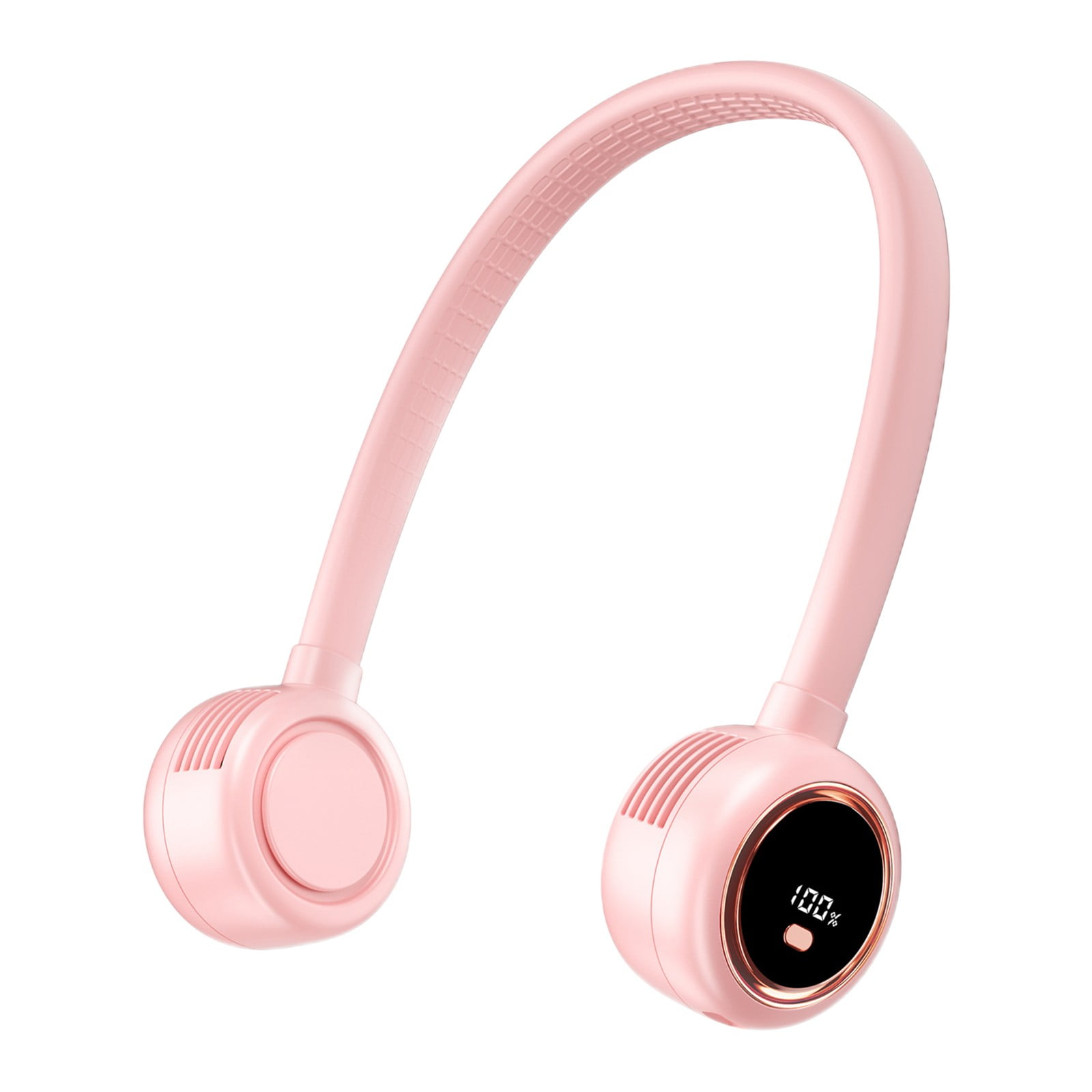 Bdday Desk Fans Small Quiet Digital Turbo Neck Hanging Mini Fan Outdoor ...