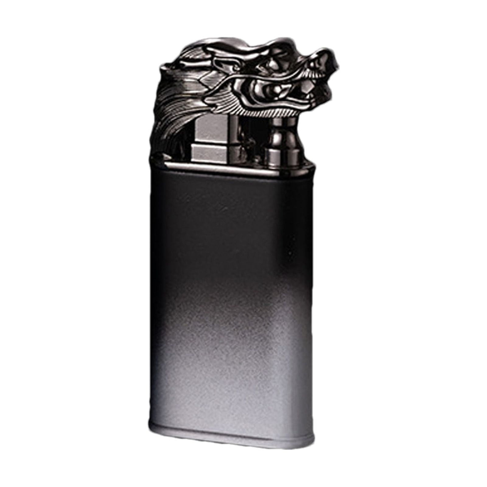 Bdday Double Fire Straight To Open Flame Conversion Metal Lighter ...