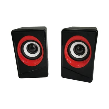 vankin RGB LED Computer Speakers with Stereo Sound, USB and 35mm AUX ...