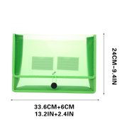 Letter Size Clear Hanging File Folders Hanging Document Folder Plastic ...