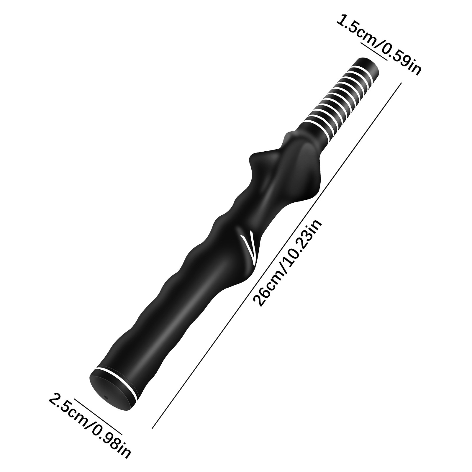 Bdday Golf Rubber Grip Left and Right Hand Practice Tool for Correcting ...