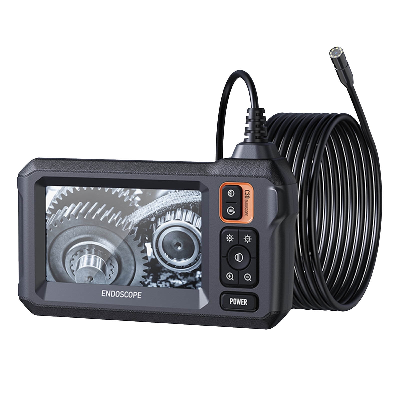 Bdday HD Duct Camera With Screen 8mm Lens Auto Repair Tester Duct ...