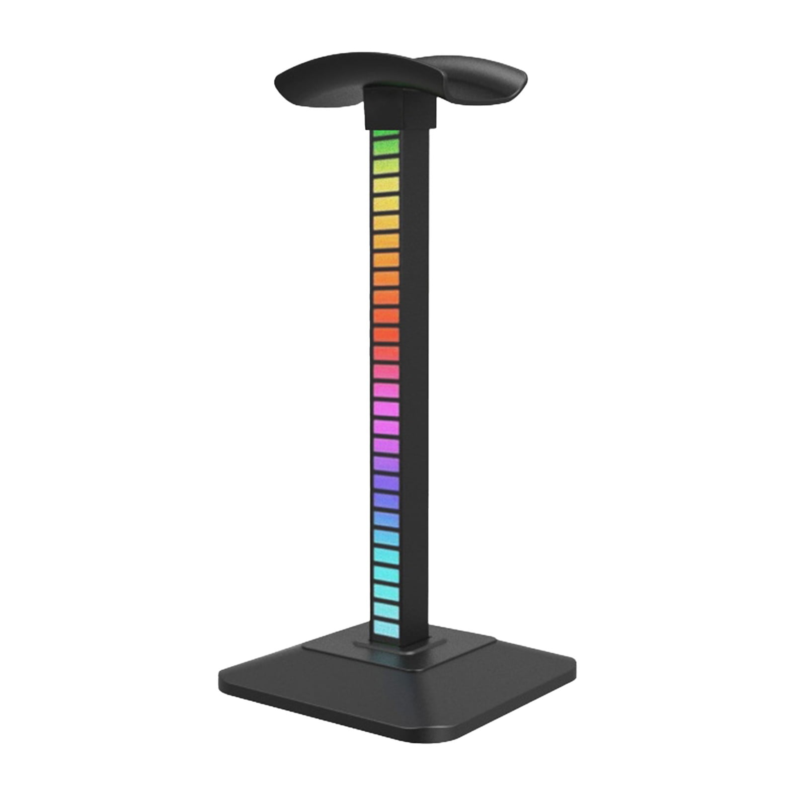 Bdday Head Mounted Headphone Stand With RGB Cool Lighting Pickup Light ...