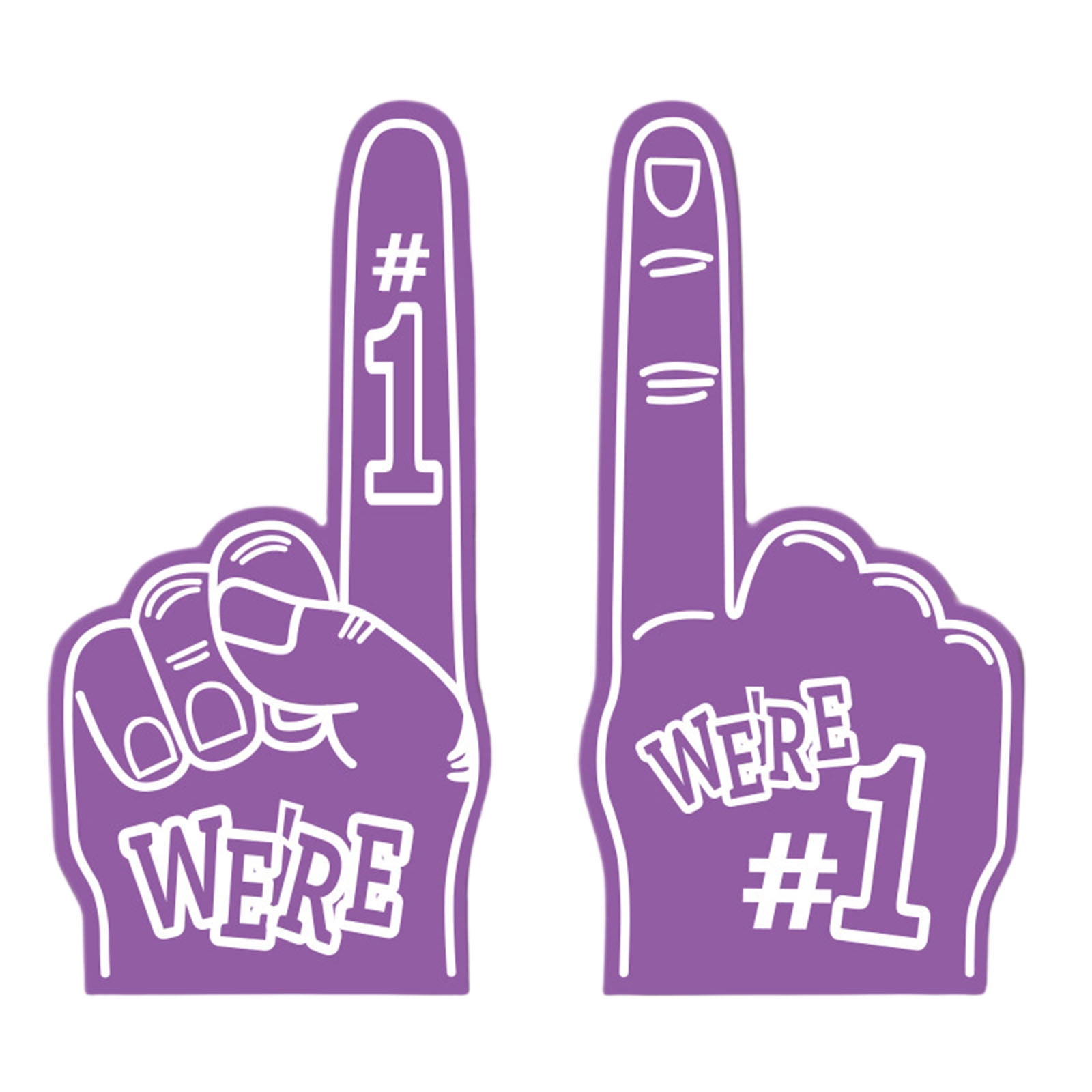 Bdday Home Decor Foam Finger Giant Foam Giant Foam Giant Foam Hand Foam ...