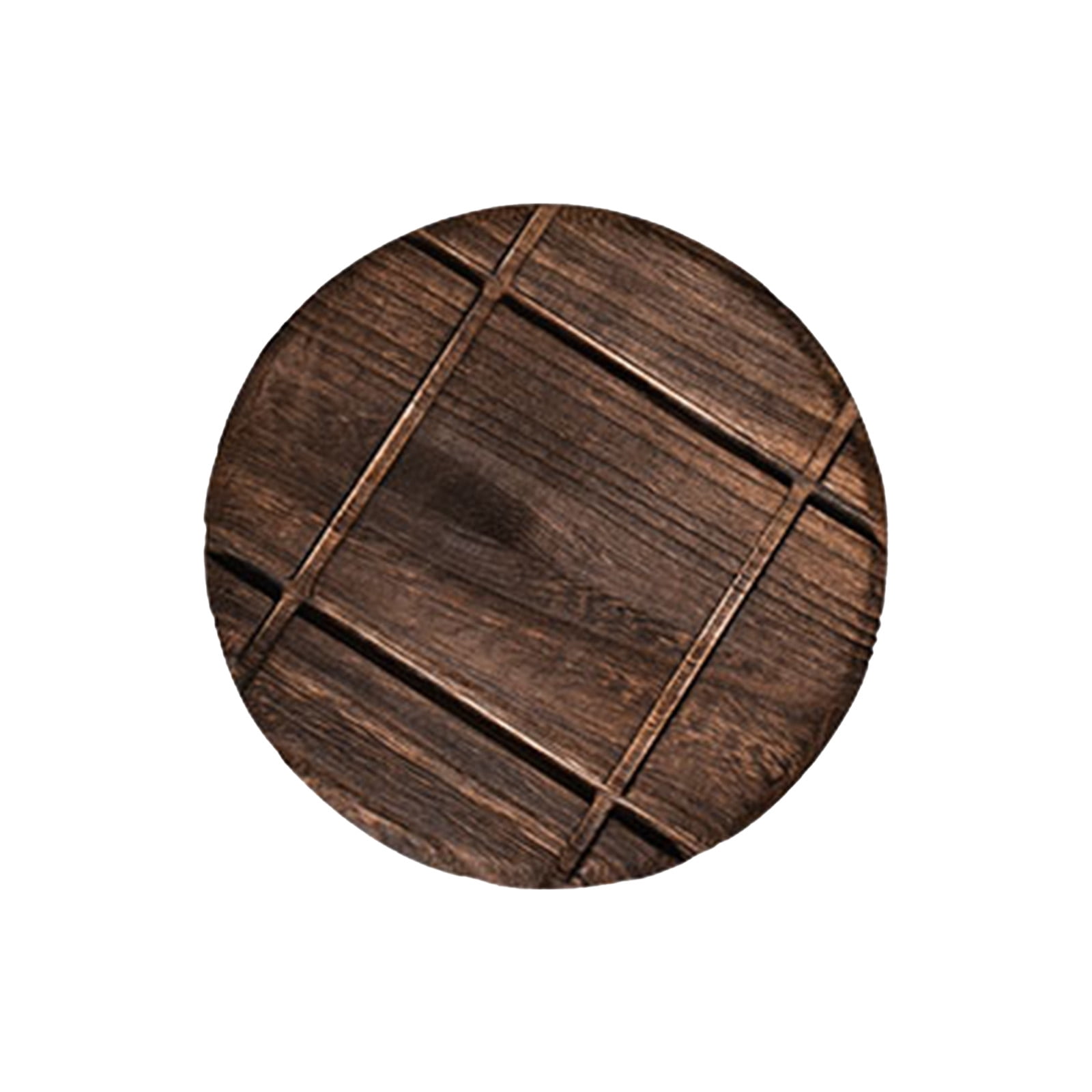 Bdday Household Casserole Pan Large Solid Wood Pot Mat Burned Paulowne ...