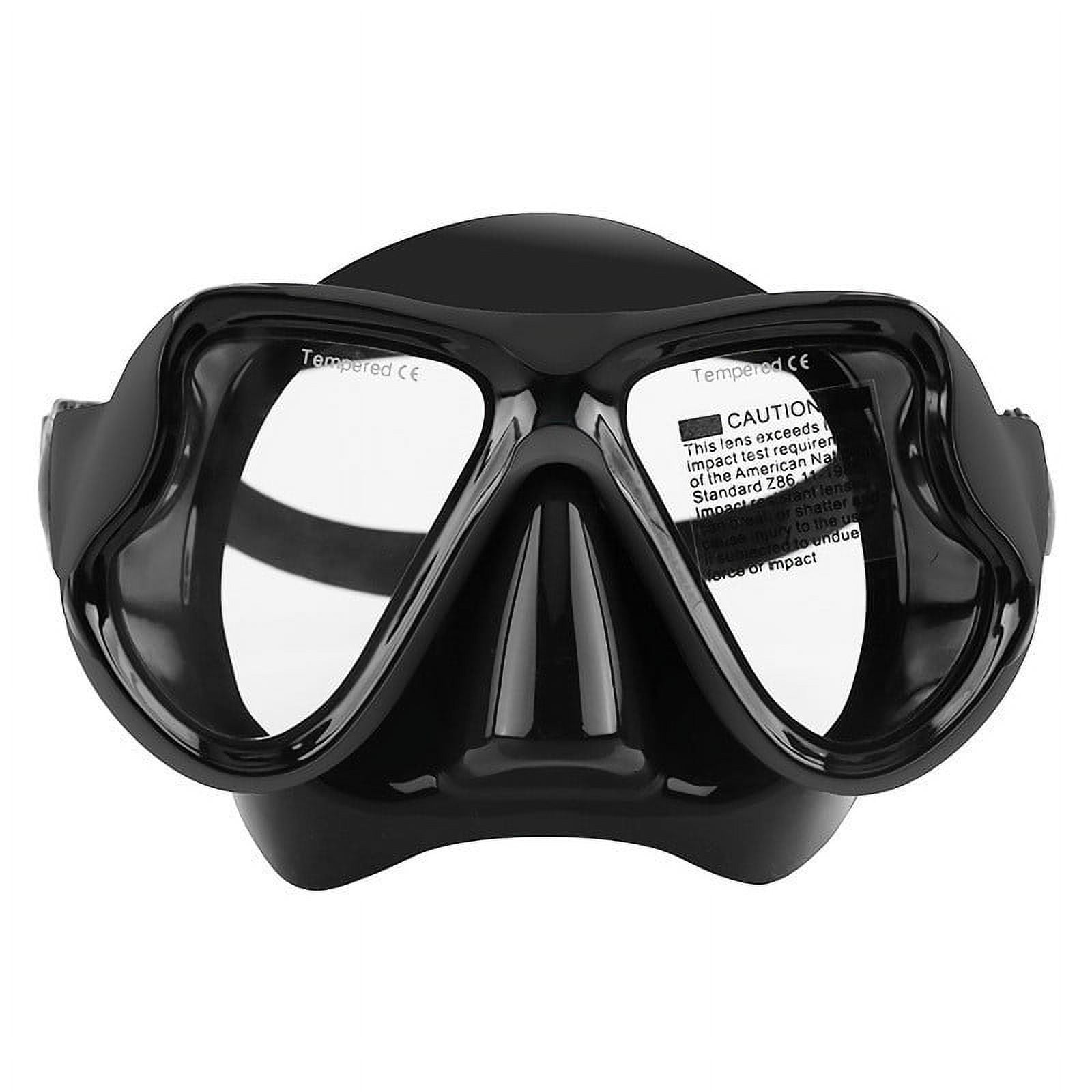Bdday Large Frame Diving Goggles Snorkeling Myopia Lenses Diving Masks ...