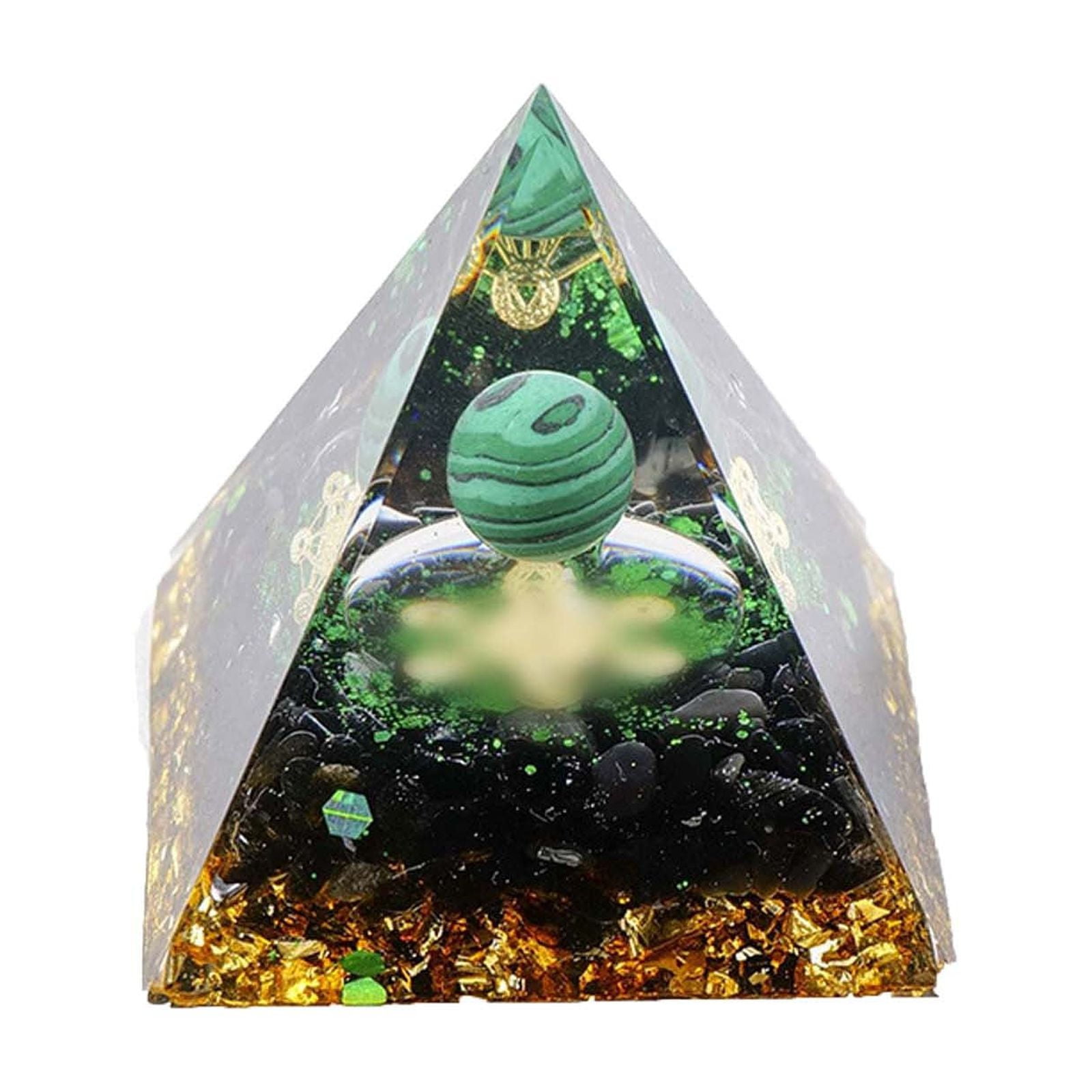 Bdday Living Room Wall Decor Styles Pyramids Crystal Ball Crushed Stone ...