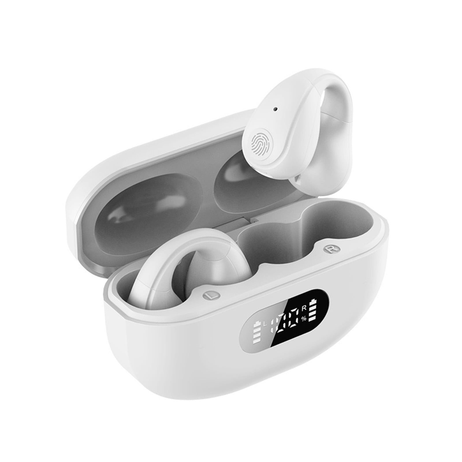 Bdday Open Ear Bone Conduction Headphones, Bluetooth Wireless Clip On ...