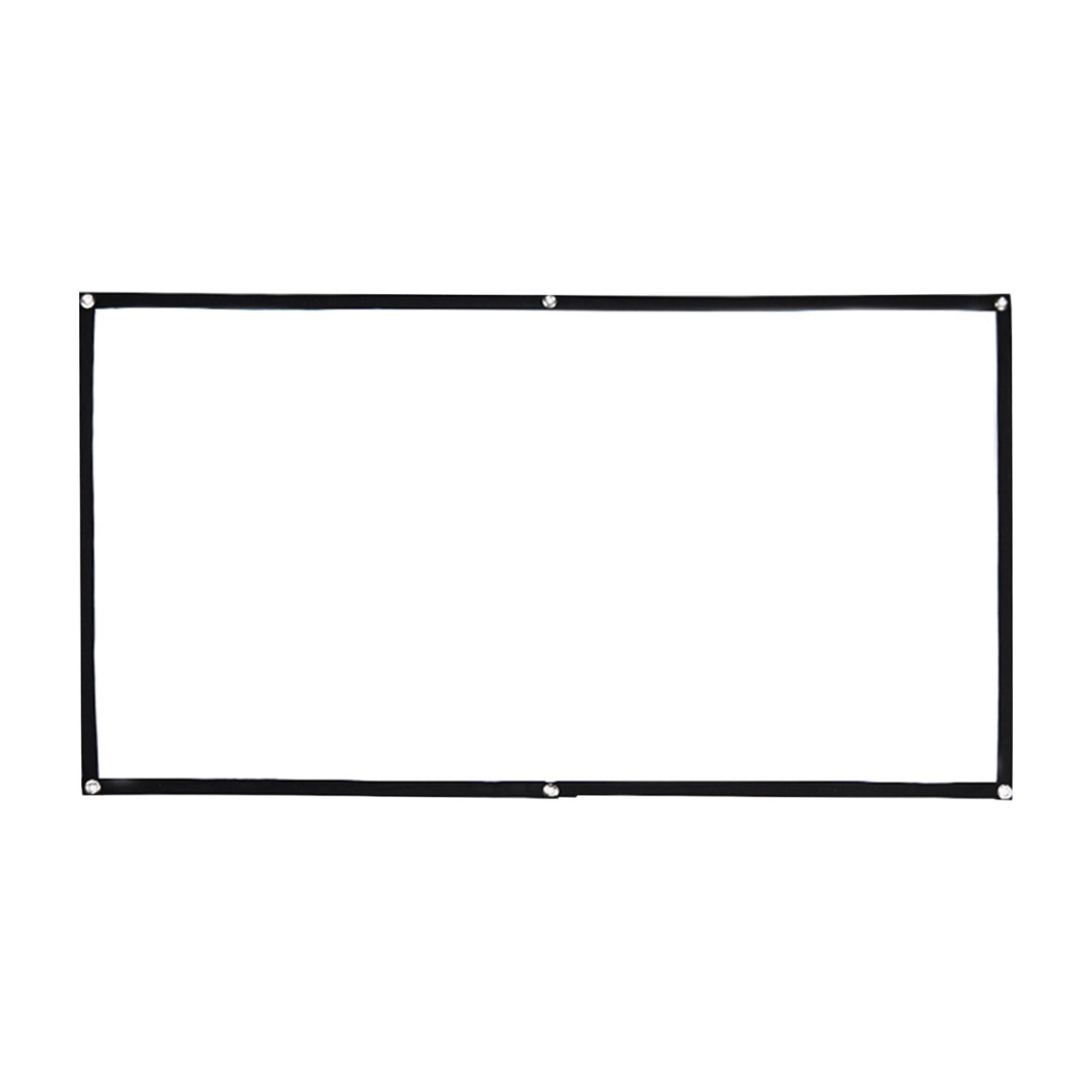 Bdday Portable Soft Screen 150 Inch Projector Screen Outdoor Movie ...