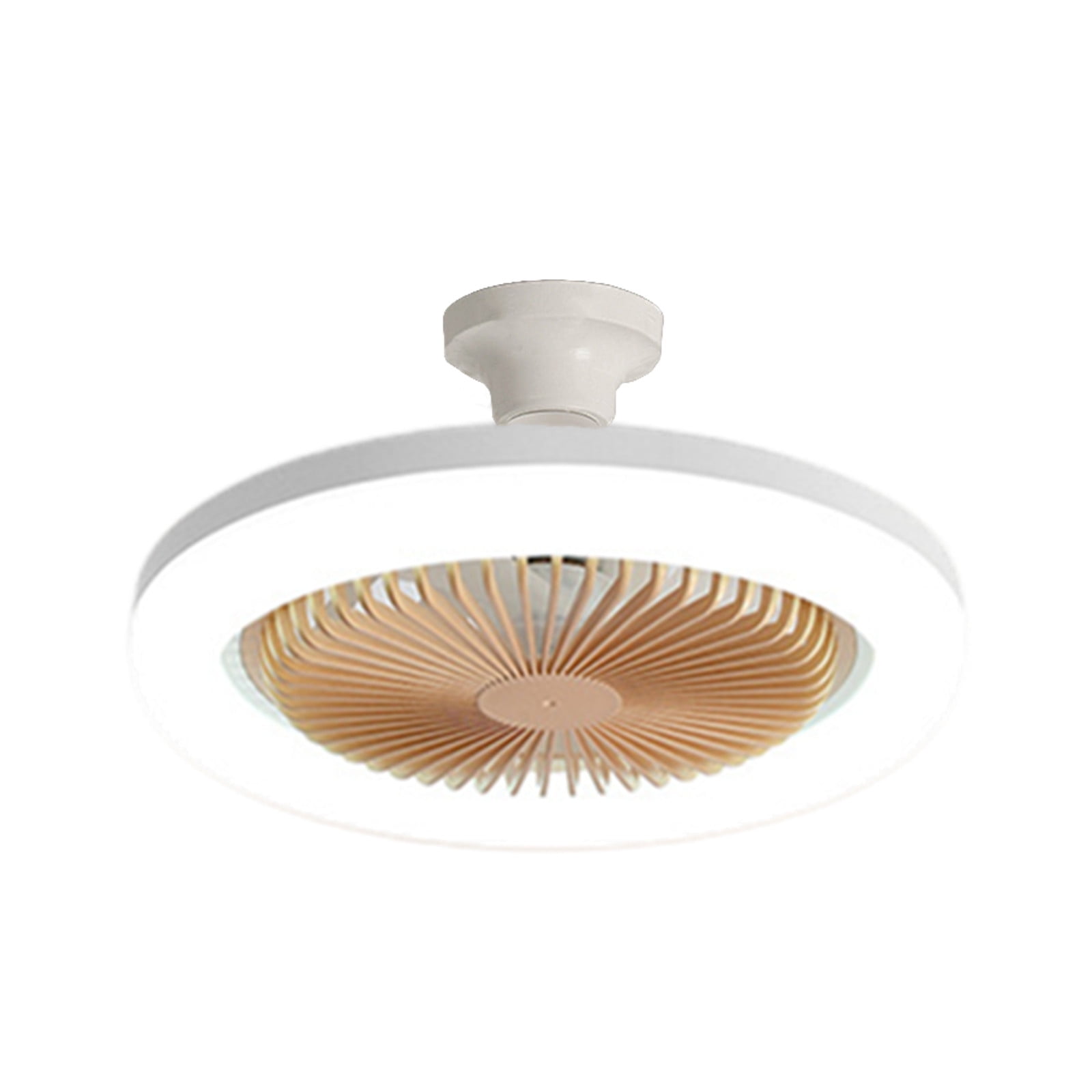 Bdday Small Fans for Bedroom Ceiling Fan with Lights, Enclosed Low Fan ...