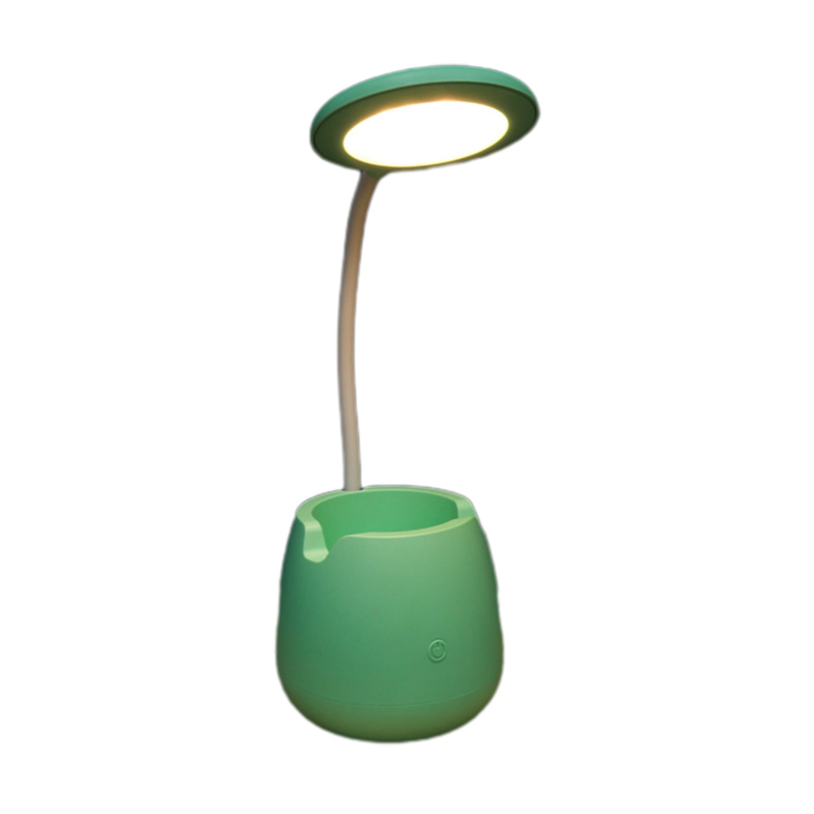 Bdday Small Led Desk Lamp with Pen/Phone Holder, Rechargeable Desk ...