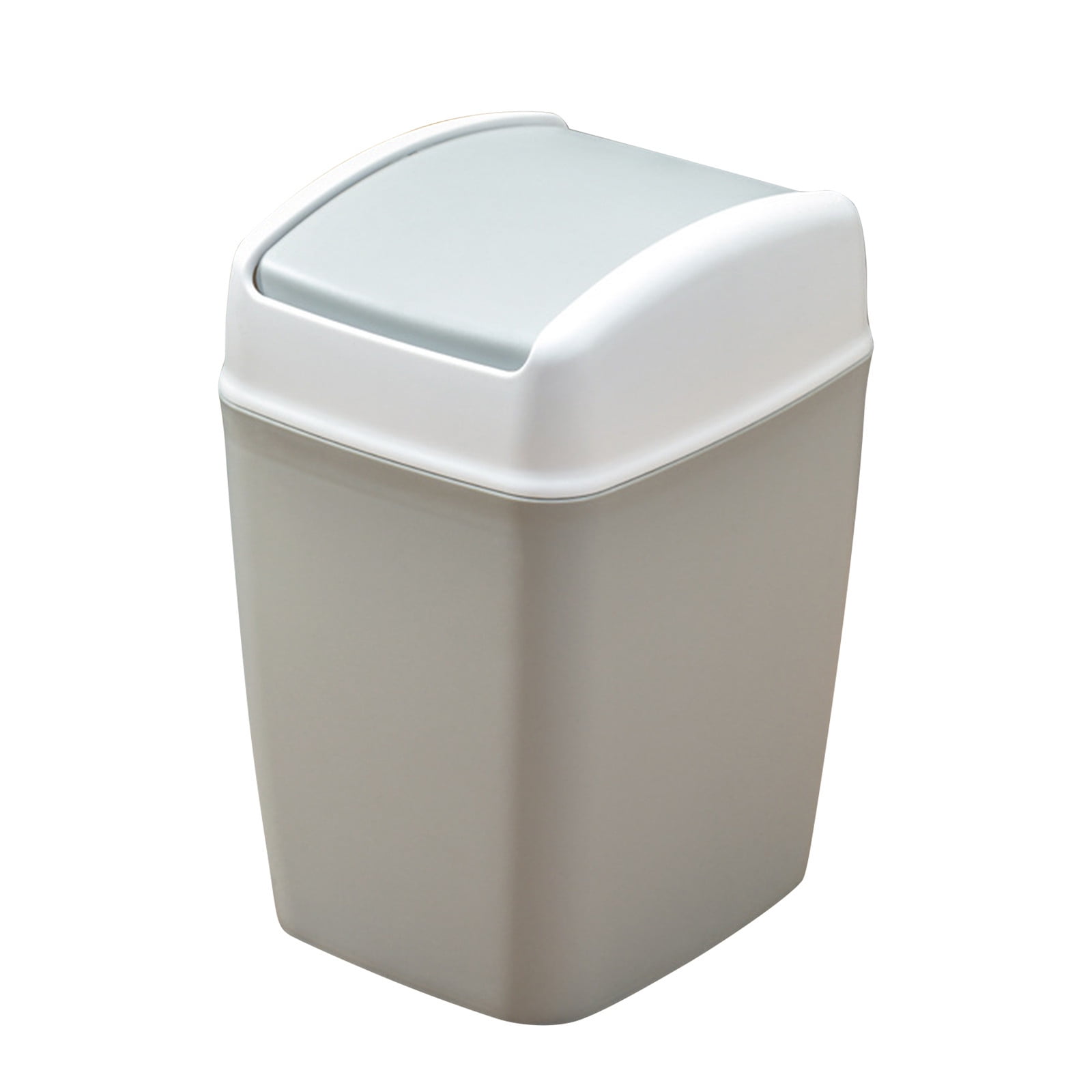 Bdday Trash Can Bedroom Garbage Bin for Household High-End Toilet Flip ...