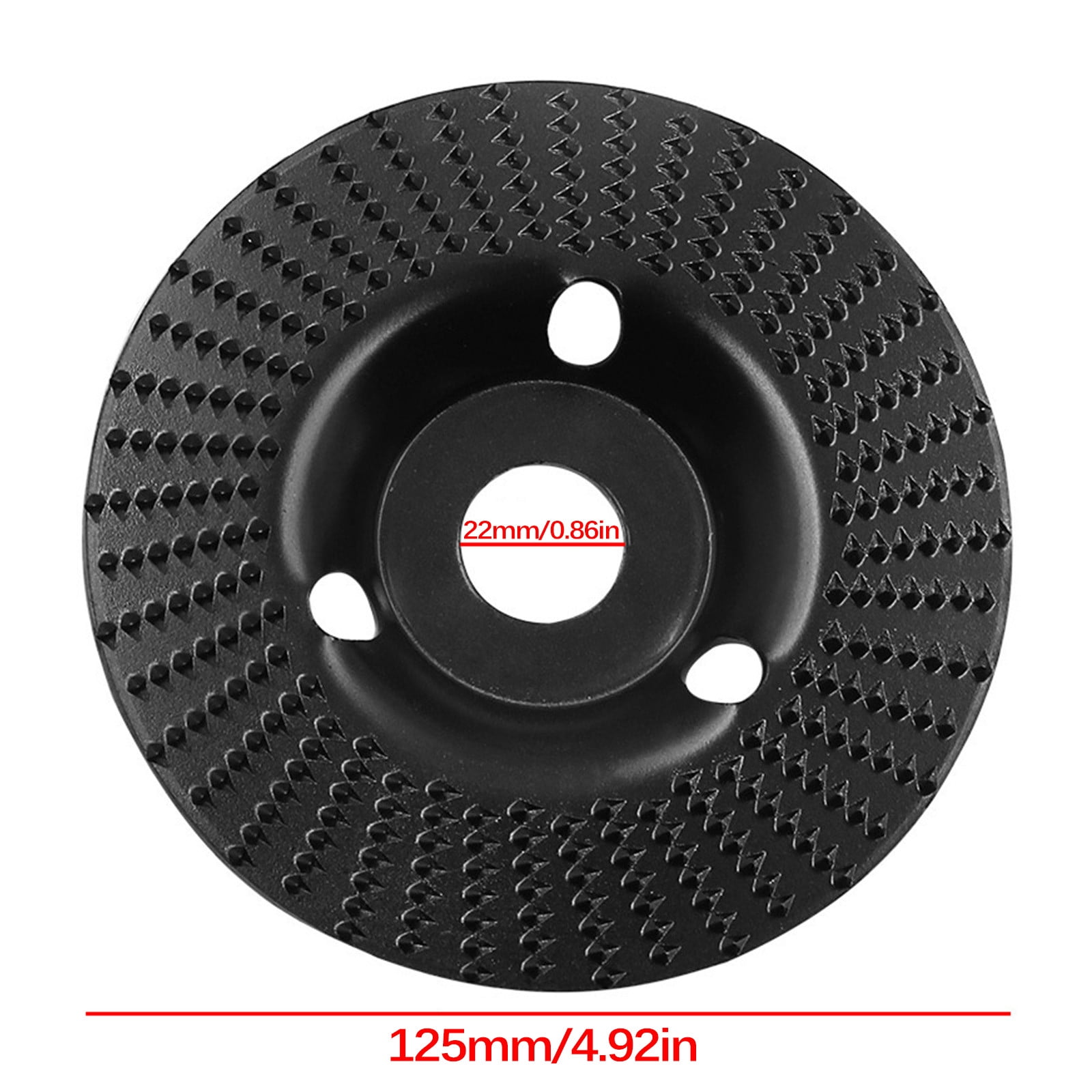 Bdday Wood Carving Disc Grinding Wheel with Teeth Wood Carving Disc ...
