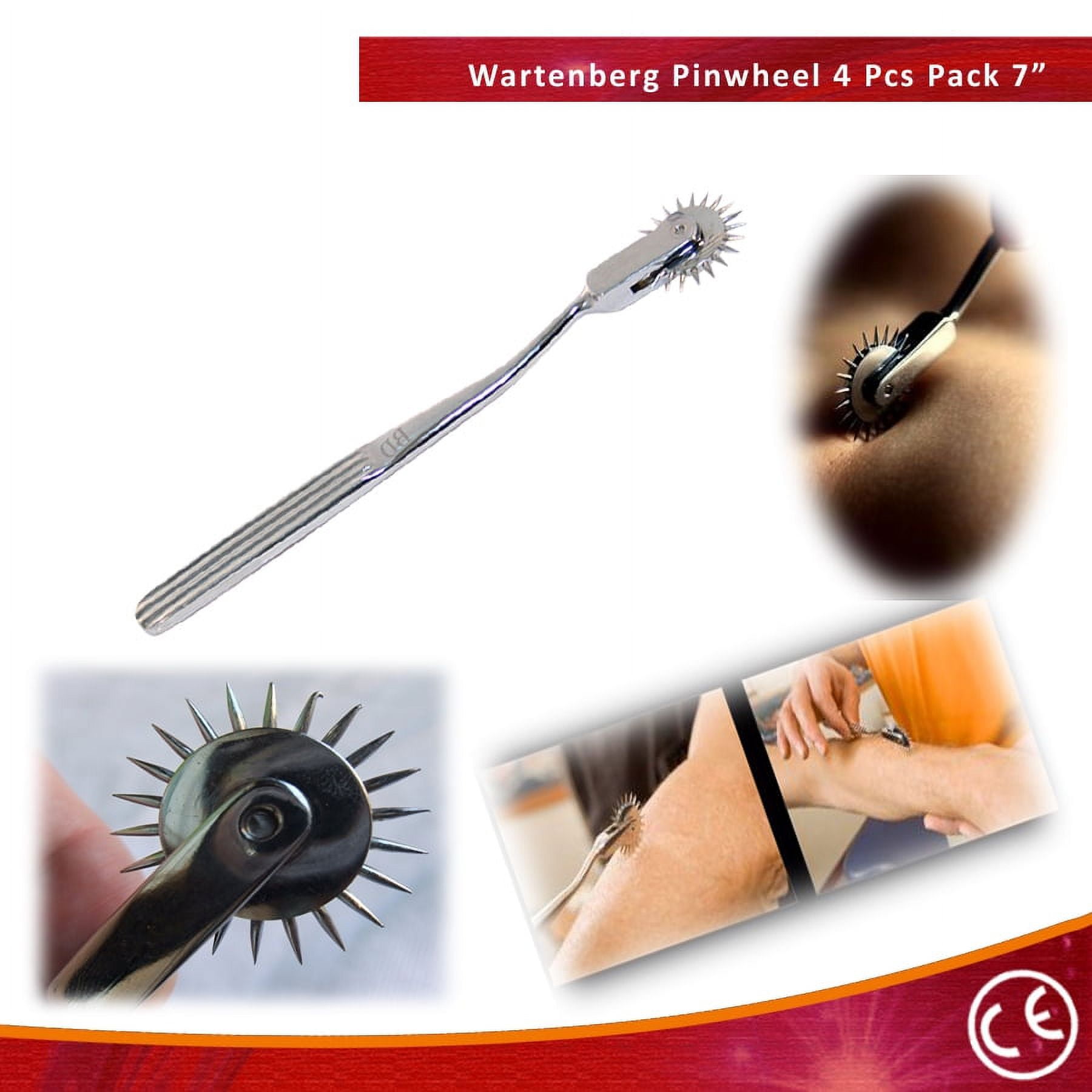 Bdeal 4 Pc Set Of 7' Neurological Wartenberg Diagnostic Pinwheel ...