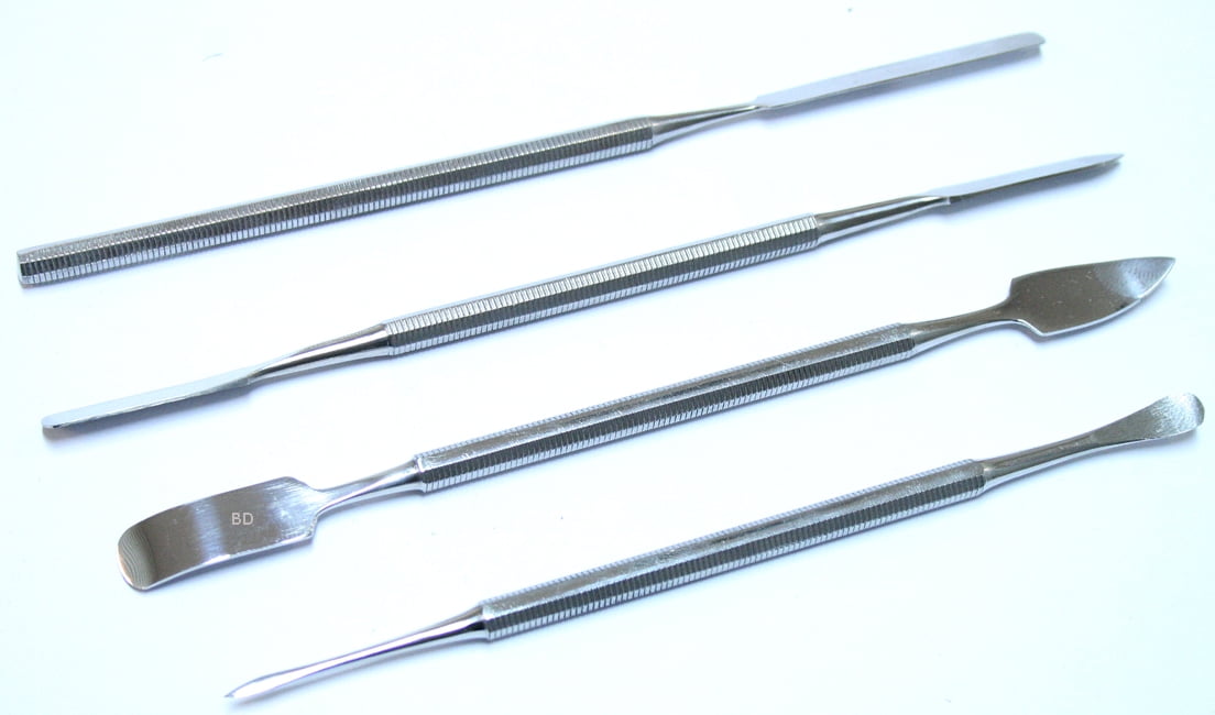 Bdeals Dual Tip Dental Spatula Probe Pick Carver Tool 6' 4PCs Set ...